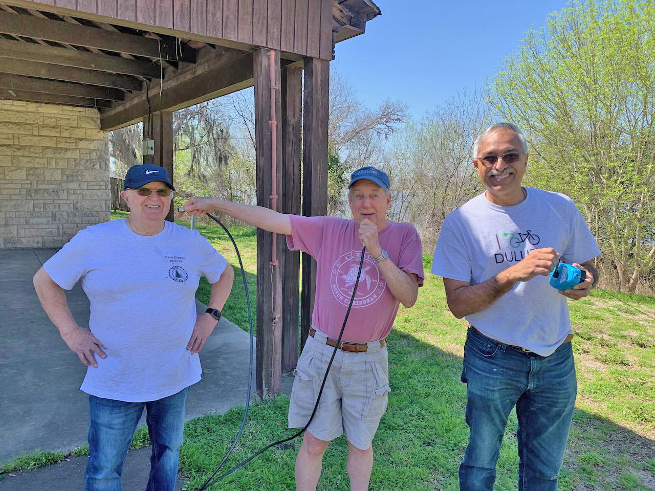 POTA #18 at San Jacinto Park – Johnson Space Center Amateur Radio Club