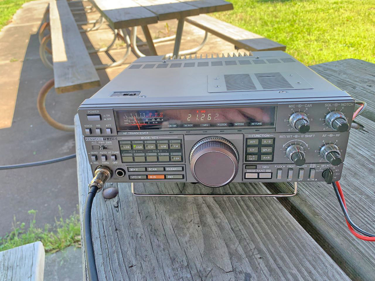 POTA #18 at San Jacinto Park – Johnson Space Center Amateur Radio Club