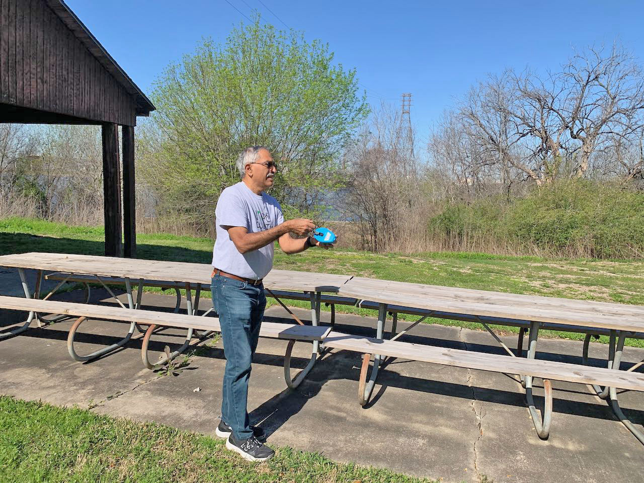 POTA #18 at San Jacinto Park – Johnson Space Center Amateur Radio Club