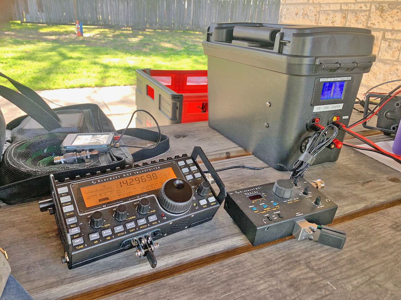 POTA #18 at San Jacinto Park – Johnson Space Center Amateur Radio Club